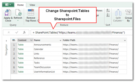 Consolidate Multiple Excel Files in SharePoint using PowerQuery ...