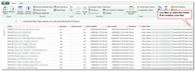 Consolidate Multiple Excel Files in SharePoint using PowerQuery - Excelerator BI