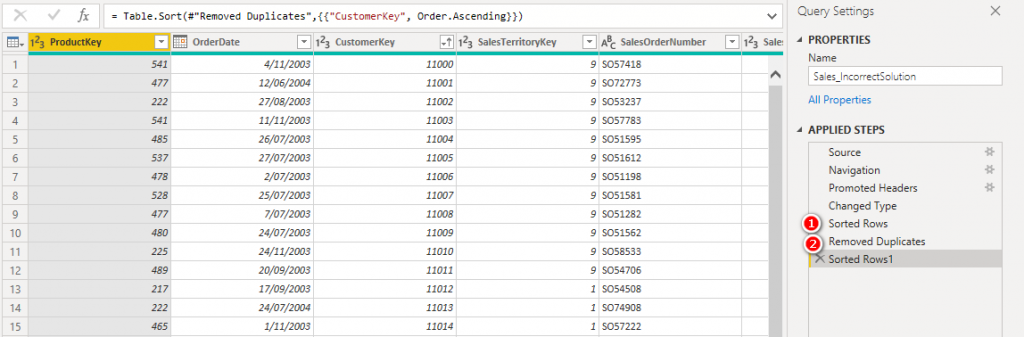 Remove Duplicates And Keep The Last Record With Power Query