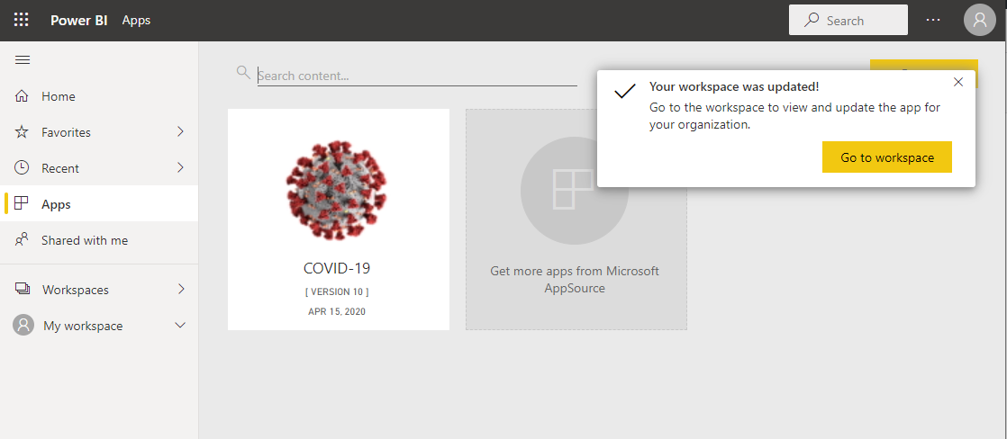 Loading And Distributing Power Bi Apps Via Appsource Excelerator Bi 6829